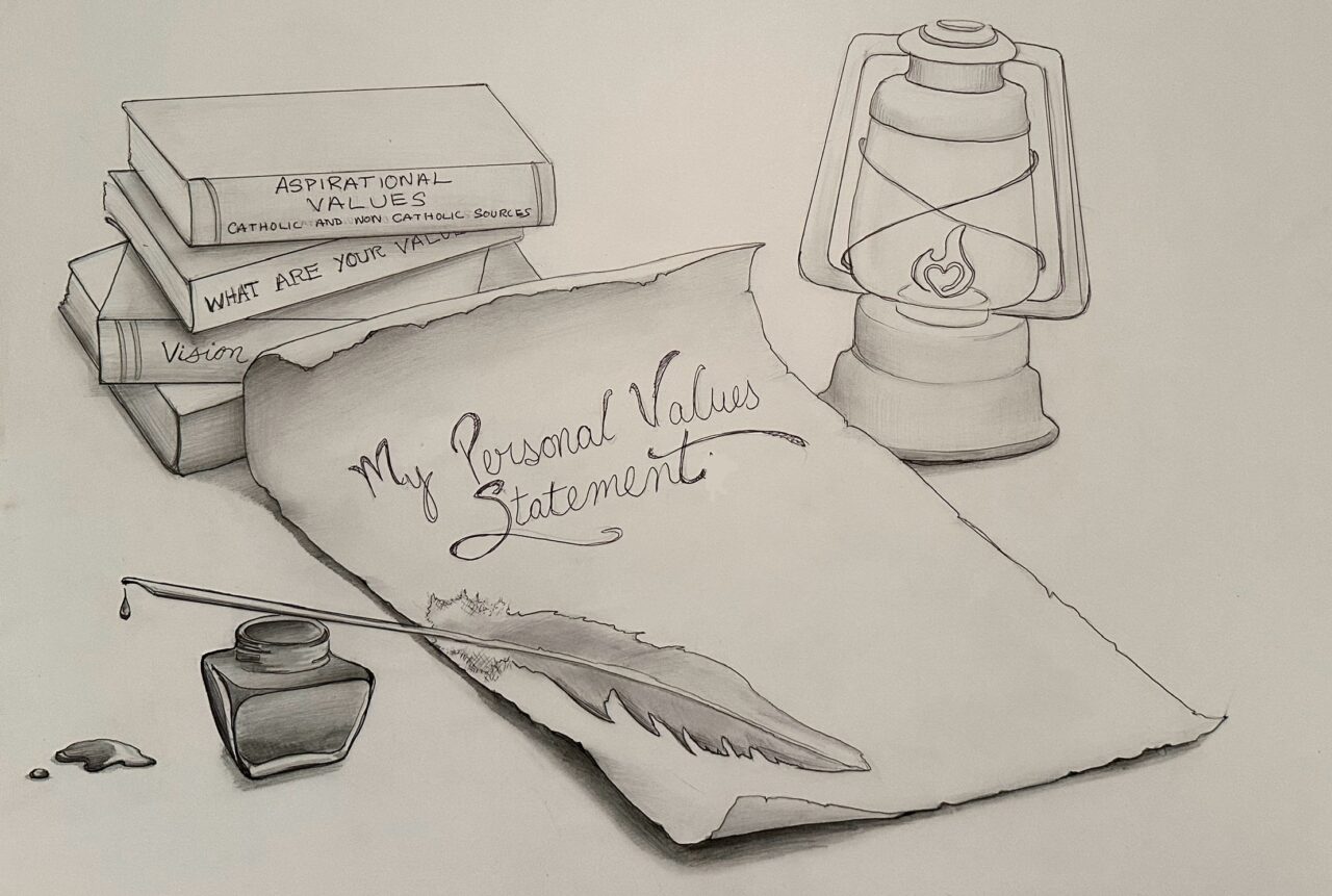 Writing your Personal Values Statement as a Catholic | Souls & Hearts